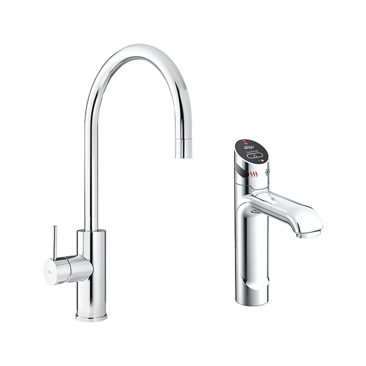 Zip Hydro Tap G5 Touch Free Wave with Arc Mixer - Boiling and Chilled 240/175 - Chrome ...